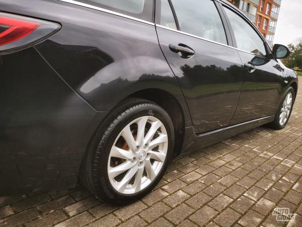 Black Mazda 6 2011 in Klaipeda, with an engine capacity of 2.20 L and mileage of 171 thousand km for 3390 €, photo 11 on AUTOMOTO.COM.LV
