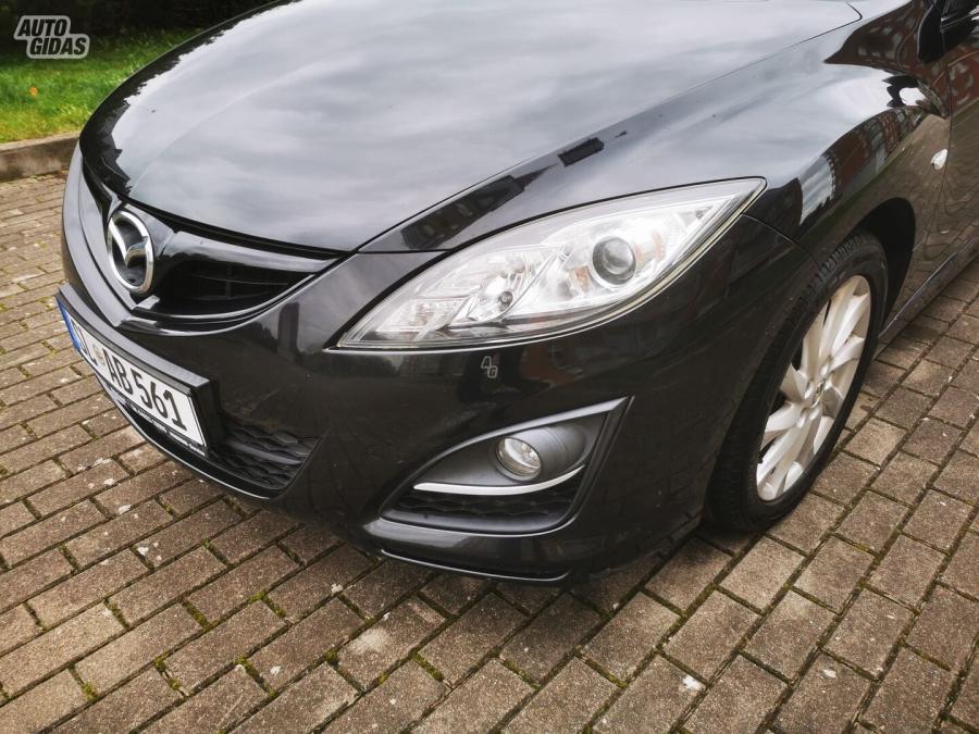 Black Mazda 6 2011 in Klaipeda, with an engine capacity of 2.20 L and mileage of 171 thousand km for 3390 €, photo 16 on AUTOMOTO.COM.LV