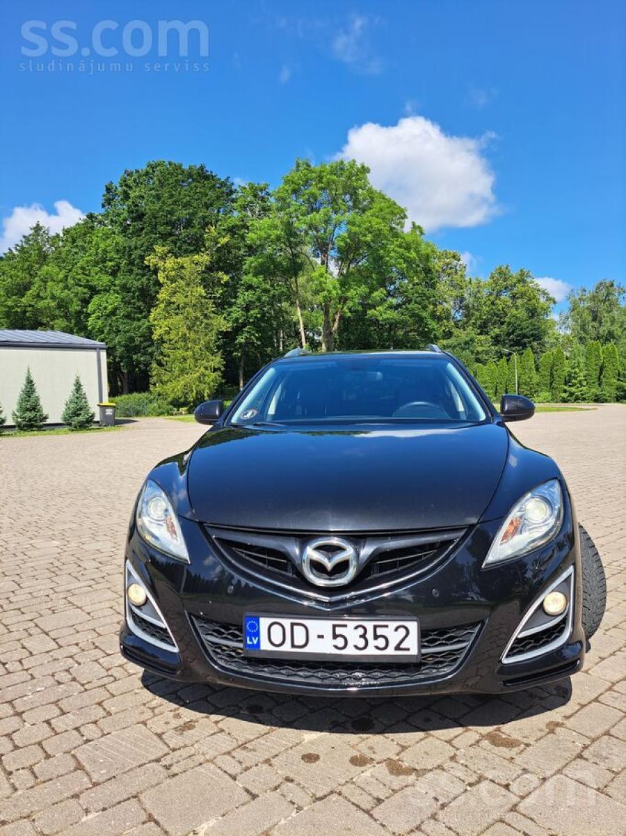 Melns Mazda 6 2012 Dobele, ar dzinēja tilpumu 2.20 L un nobraukumu 322 tūkst. km par 4350 €, foto 2 vietnē AUTOMOTO.COM.LV