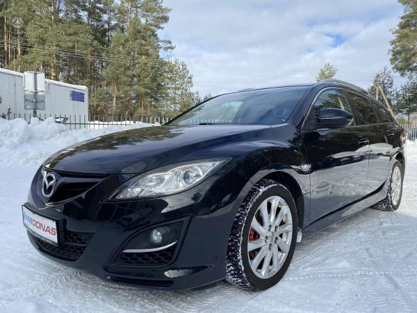 Melns Mazda 6 2012 Jonava, ar dzinēja tilpumu 2.18 L un nobraukumu 281 tūkst. km par 2600 €, foto 3 vietnē AUTOMOTO.COM.LV