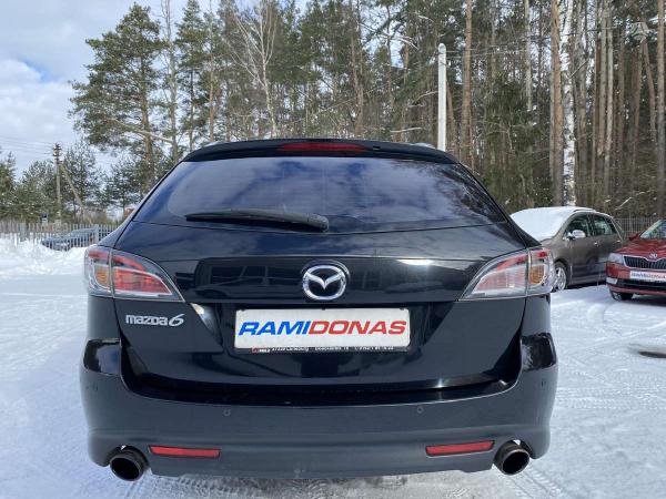 Melns Mazda 6 2012 Jonava, ar dzinēja tilpumu 2.18 L un nobraukumu 281 tūkst. km par 2600 €, foto 5 vietnē AUTOMOTO.COM.LV