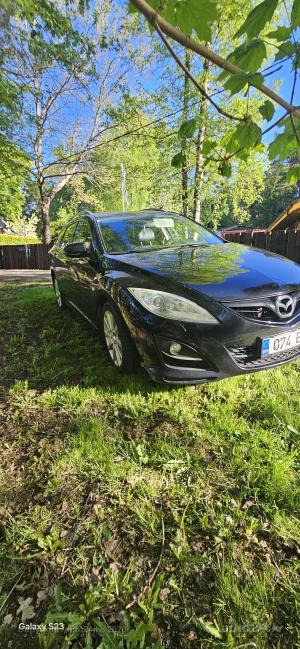Black Mazda 6 2012 in Tallinn, with an engine capacity of 2.00 L and mileage of 203 thousand km for 3900 €, photo  on AUTOMOTO.COM.LV