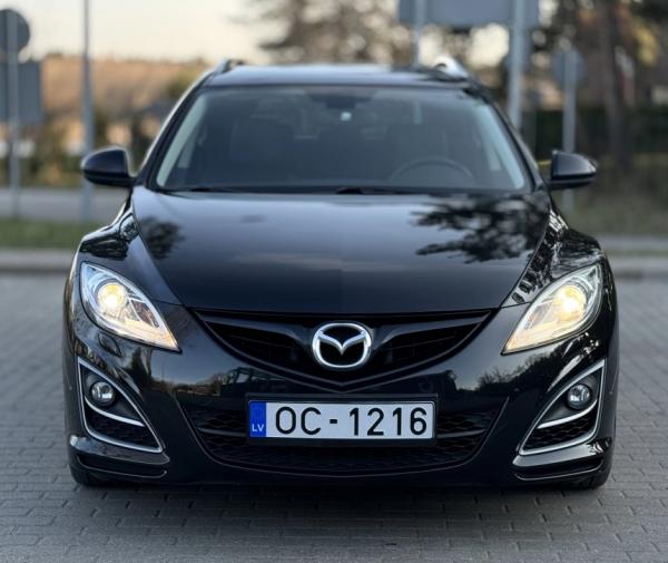 Черный Мазда 6 2012 в Рига, объемом двигателя 2.20 л и пробегом 255 тыс. км за 4590 €, фото 5 на AUTOMOTO.COM.LV