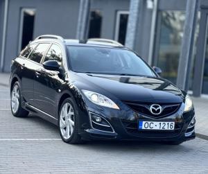 Black Mazda 6 2012 in Riga, with an engine capacity of 2.20 L and mileage of 255 thousand km for 4590 €, photo 30 on AUTOMOTO.COM.LV
