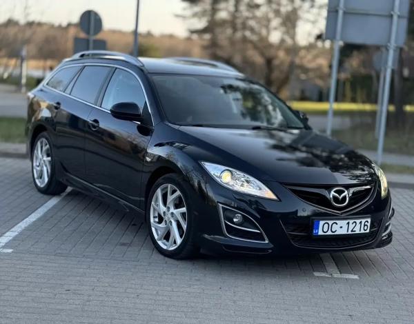 Melns Mazda 6 2012 Jūrmala, ar dzinēja tilpumu 2.20 L un nobraukumu 255 tūkst. km par 2600 €, foto 1 vietnē AUTOMOTO.COM.LV