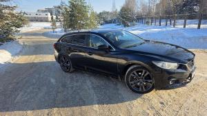 Black Mazda 6 2013 in Vilnius, with an engine capacity of 2.18 L and mileage of 255 thousand km for 5499 €, photo 2 on AUTOMOTO.COM.LV