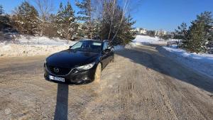 Black Mazda 6 2013 in Vilnius, with an engine capacity of 2.18 L and mileage of 255 thousand km for 5499 €, photo 11 on AUTOMOTO.COM.LV