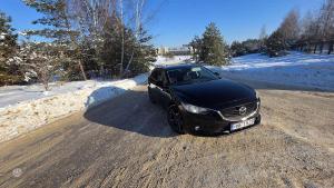 Black Mazda 6 2013 in Vilnius, with an engine capacity of 2.18 L and mileage of 255 thousand km for 5499 €, photo 12 on AUTOMOTO.COM.LV