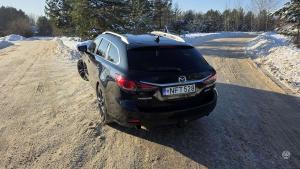 Black Mazda 6 2013 in Vilnius, with an engine capacity of 2.18 L and mileage of 255 thousand km for 5499 €, photo 18 on AUTOMOTO.COM.LV