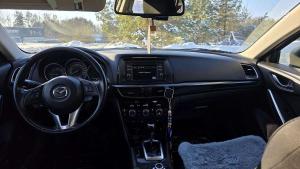 Black Mazda 6 2013 in Vilnius, with an engine capacity of 2.18 L and mileage of 255 thousand km for 5499 €, photo 19 on AUTOMOTO.COM.LV