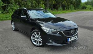 Melns Mazda 6 2013 Tallina, ar dzinēja tilpumu 2.20 L un nobraukumu 360 tūkst. km par 2500 €, foto  vietnē AUTOMOTO.COM.LV