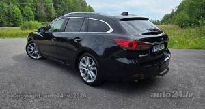 Black Mazda 6 2013 in Tallinn, with an engine capacity of 2.20 L and mileage of 360 thousand km for 2500 €, photo 3 on AUTOMOTO.COM.LV