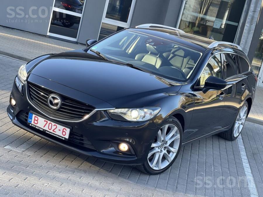 Melns Mazda 6 2013 Jūrmala, ar dzinēja tilpumu 2.20 L un nobraukumu 0 tūkst. km par 6250 €, foto 1 vietnē AUTOMOTO.COM.LV
