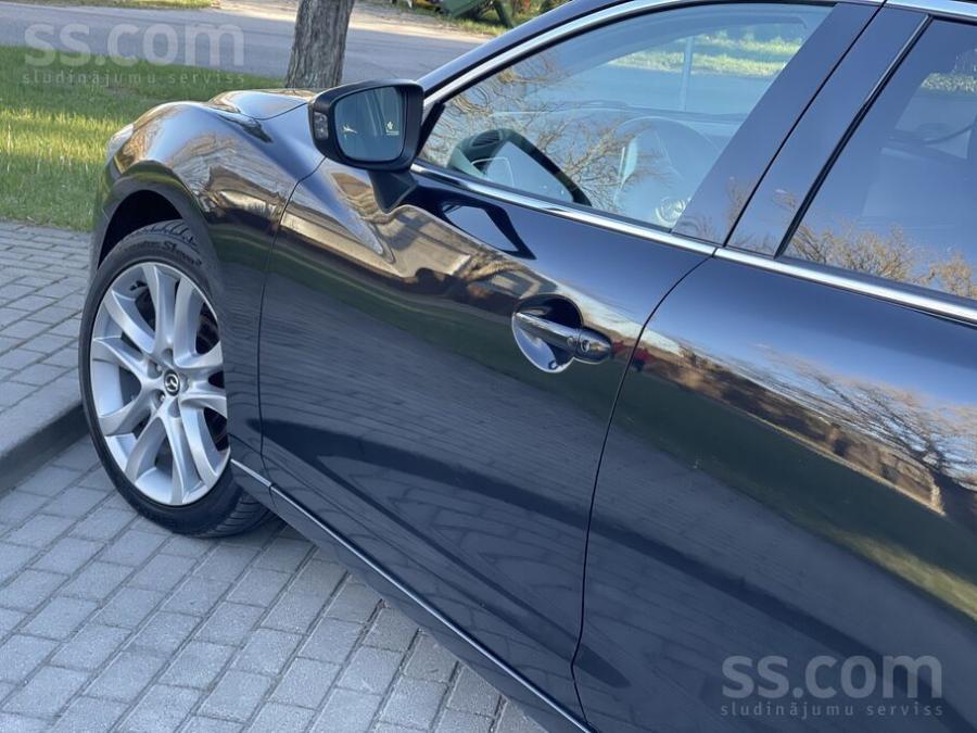 Melns Mazda 6 2013 Jūrmala, ar dzinēja tilpumu 2.20 L un nobraukumu 0 tūkst. km par 6250 €, foto 4 vietnē AUTOMOTO.COM.LV