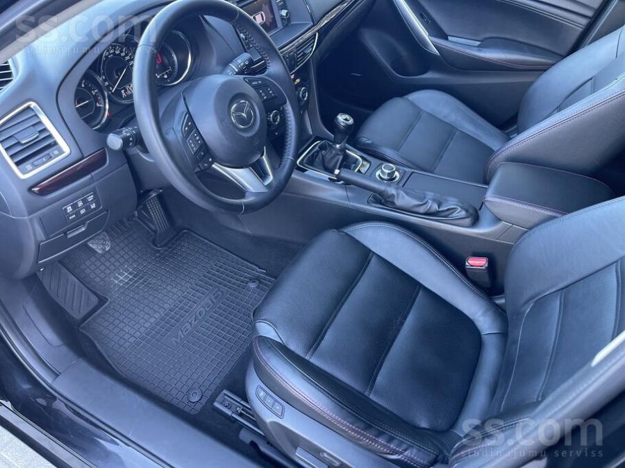 Melns Mazda 6 2013 Jūrmala, ar dzinēja tilpumu 2.20 L un nobraukumu 0 tūkst. km par 6250 €, foto 19 vietnē AUTOMOTO.COM.LV
