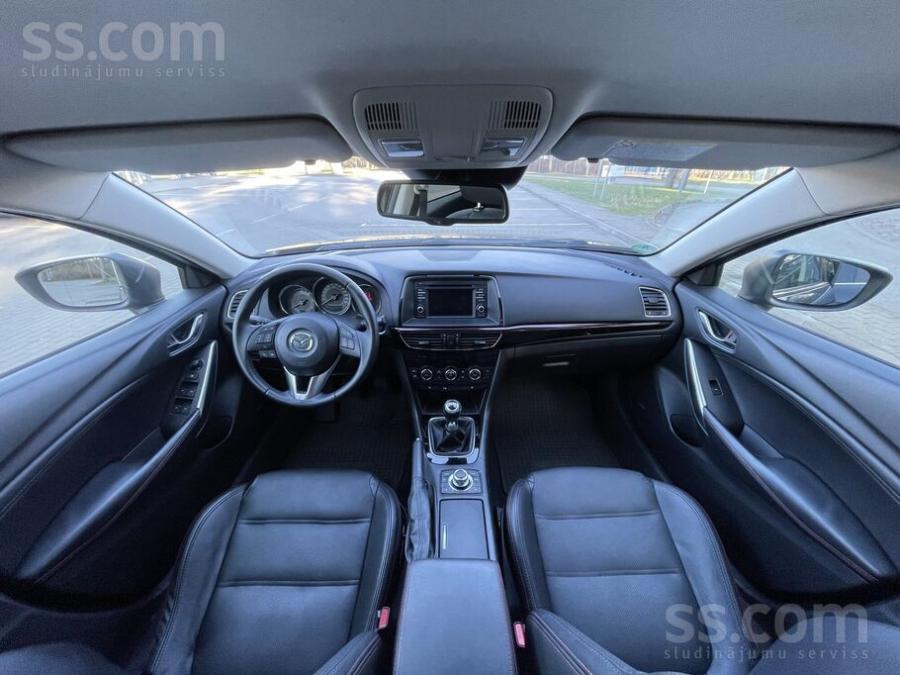 Melns Mazda 6 2013 Jūrmala, ar dzinēja tilpumu 2.20 L un nobraukumu 0 tūkst. km par 6250 €, foto 27 vietnē AUTOMOTO.COM.LV