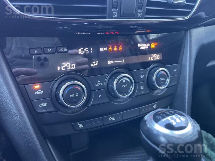 Melns Mazda 6 2013 Jūrmala, ar dzinēja tilpumu 2.20 L un nobraukumu 0 tūkst. km par 6250 €, foto 36 vietnē AUTOMOTO.COM.LV