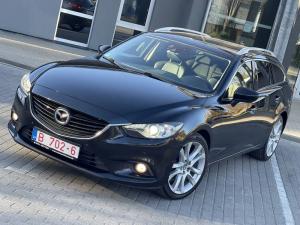 Melns Mazda 6 2013 Jūrmala, ar dzinēja tilpumu 2.20 L un nobraukumu 257 tūkst. km par 6350 €, foto  vietnē AUTOMOTO.COM.LV