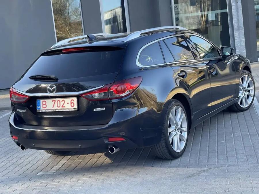 Melns Mazda 6 2013 Jūrmala, ar dzinēja tilpumu 2.20 L un nobraukumu 257 tūkst. km par 6350 €, foto 6 vietnē AUTOMOTO.COM.LV