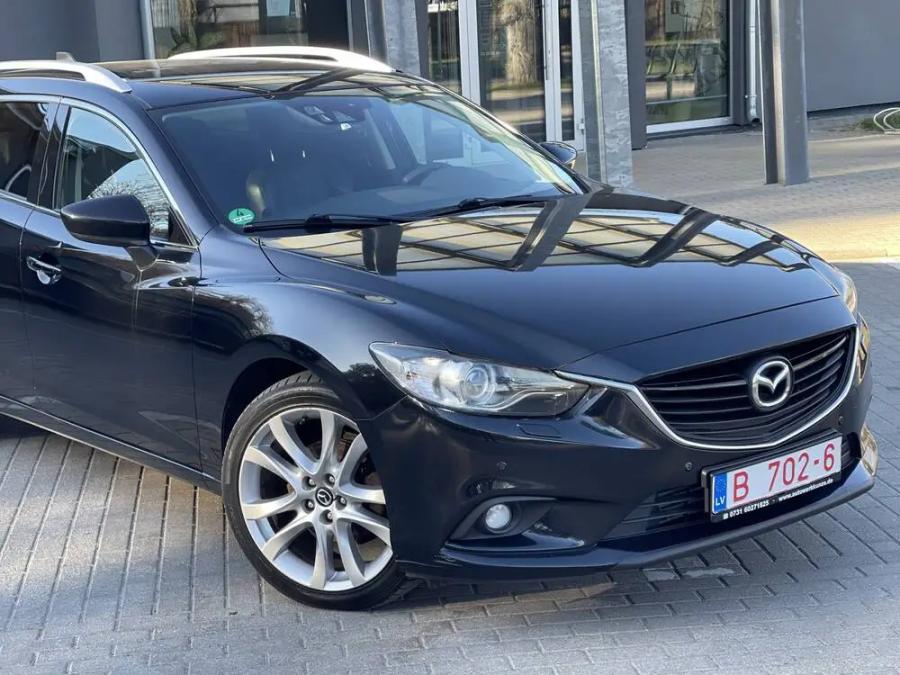 Melns Mazda 6 2013 Jūrmala, ar dzinēja tilpumu 2.20 L un nobraukumu 257 tūkst. km par 6350 €, foto 12 vietnē AUTOMOTO.COM.LV