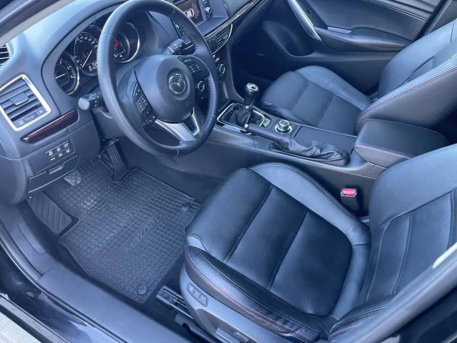 Melns Mazda 6 2013 Jūrmala, ar dzinēja tilpumu 2.20 L un nobraukumu 257 tūkst. km par 6350 €, foto 19 vietnē AUTOMOTO.COM.LV