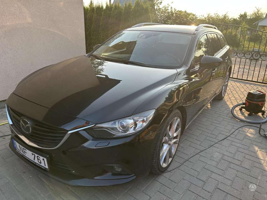 Melns Mazda 6 2013 Klaipėda, ar dzinēja tilpumu 2.18 L un nobraukumu 281 tūkst. km par 3200 €, foto 1 vietnē AUTOMOTO.COM.LV