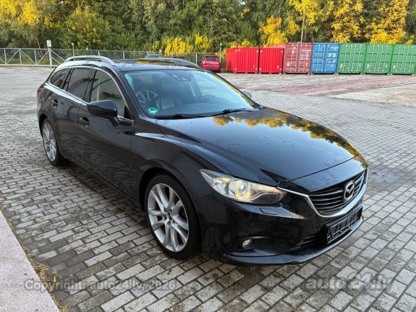 Melns Mazda 6 2013 Pērnava, ar dzinēja tilpumu 2.20 L un nobraukumu 230 tūkst. km par 5750 €, foto 2 vietnē AUTOMOTO.COM.LV
