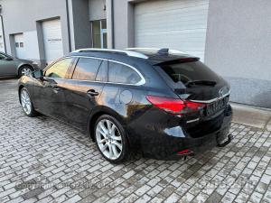 Black Mazda 6 2013 in Parnu, with an engine capacity of 2.20 L and mileage of 230 thousand km for 5750 €, photo 6 on AUTOMOTO.COM.LV