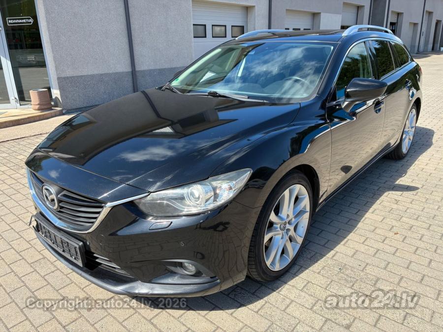 Черный Мазда 6 2013 в Пярну, объемом двигателя 2.20 л и пробегом 230 тыс. км за 5750 €, фото 1 на AUTOMOTO.COM.LV
