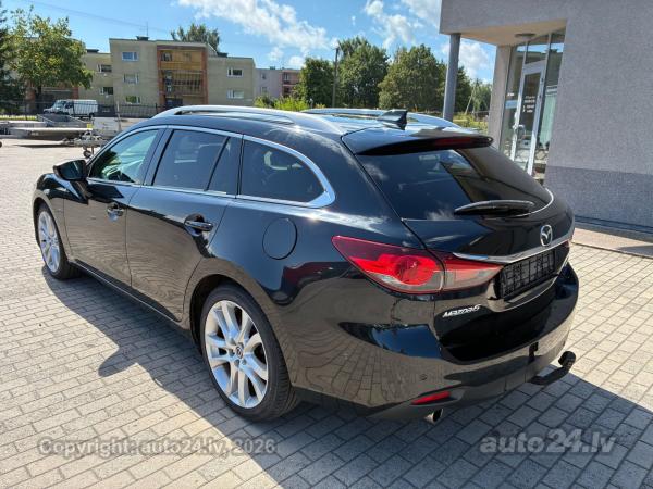 Black Mazda 6 2013 in Parnu, with an engine capacity of 2.20 L and mileage of 230 thousand km for 5750 €, photo 5 on AUTOMOTO.COM.LV