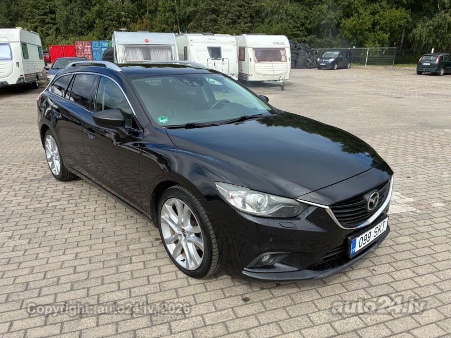 Черный Мазда 6 2013 в Пярну, объемом двигателя 2.20 л и пробегом 235 тыс. км за 5700 €, фото 3 на AUTOMOTO.COM.LV
