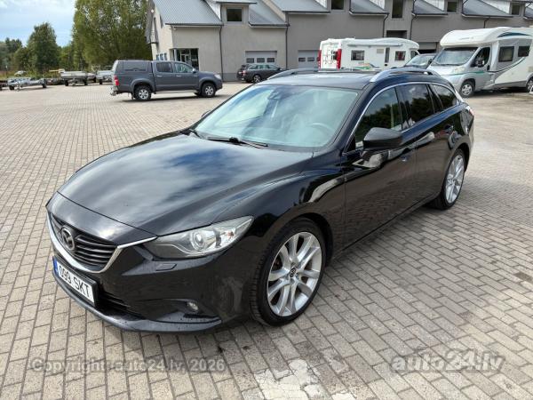 Black Mazda 6 2013 in Parnu, with an engine capacity of 2.20 L and mileage of 235 thousand km for 5700 €, photo 1 on AUTOMOTO.COM.LV