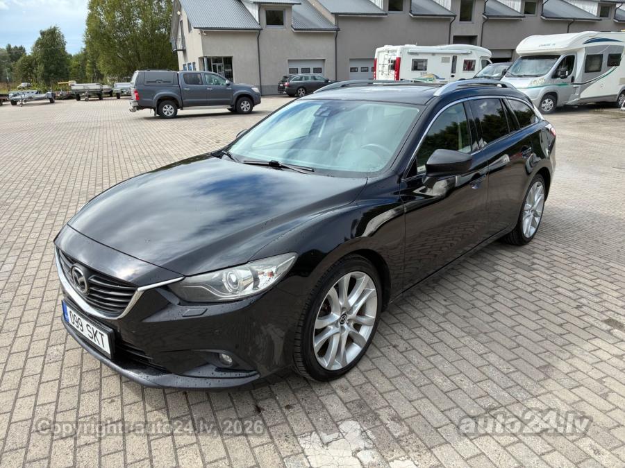 Черный Мазда 6 2013 в Пярну, объемом двигателя 2.20 л и пробегом 235 тыс. км за 5700 €, фото 1 на AUTOMOTO.COM.LV