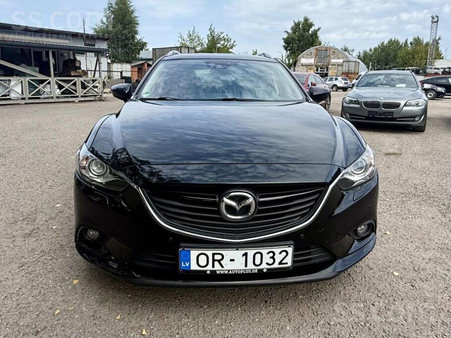 Черный Мазда 6 2013 в Рига, объемом двигателя 2.20 л и пробегом 0 тыс. км за 5990 €, фото 3 на AUTOMOTO.COM.LV