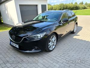 Melns Mazda 6 2013 Pērnava, ar dzinēja tilpumu 2.20 L un nobraukumu 235 tūkst. km par 6250 €, foto  vietnē AUTOMOTO.COM.LV