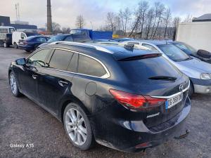 Melns Mazda 6 2014 Tauragė, ar dzinēja tilpumu 2.00 L un nobraukumu 238 tūkst. km par 5100 €, foto 2 vietnē AUTOMOTO.COM.LV