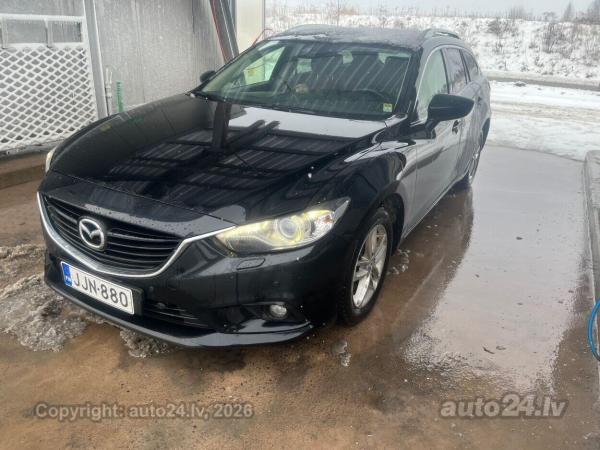 Black Mazda 6 2014 in Tartu, with an engine capacity of 2.20 L and mileage of 259 thousand km for 6000 €, photo 1 on AUTOMOTO.COM.LV
