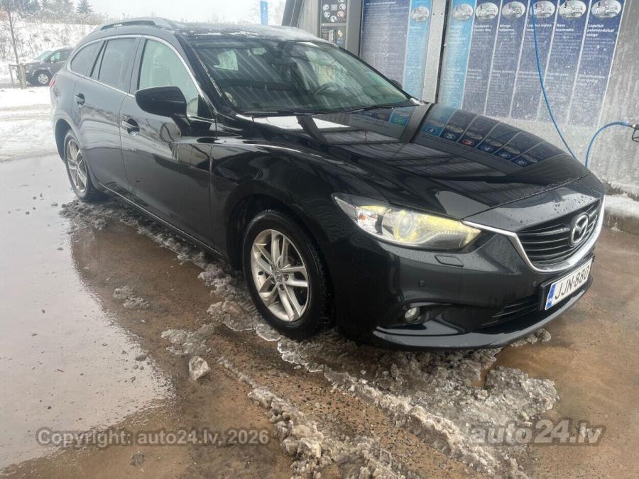 Melns Mazda 6 2014 Tartu, ar dzinēja tilpumu 2.20 L un nobraukumu 259 tūkst. km par 6000 €, foto 2 vietnē AUTOMOTO.COM.LV