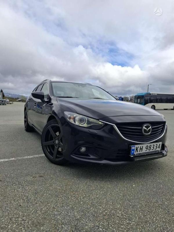 Melns Mazda 6 2014 Tauragė, ar dzinēja tilpumu 2.20 L un nobraukumu 200 tūkst. km par 7200 €, foto 1 vietnē AUTOMOTO.COM.LV