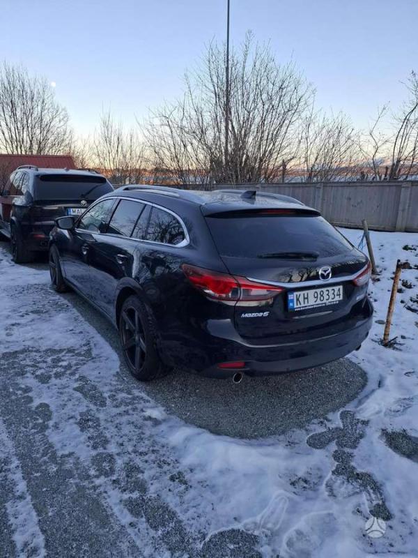 Melns Mazda 6 2014 Tauragė, ar dzinēja tilpumu 2.20 L un nobraukumu 200 tūkst. km par 7200 €, foto 2 vietnē AUTOMOTO.COM.LV