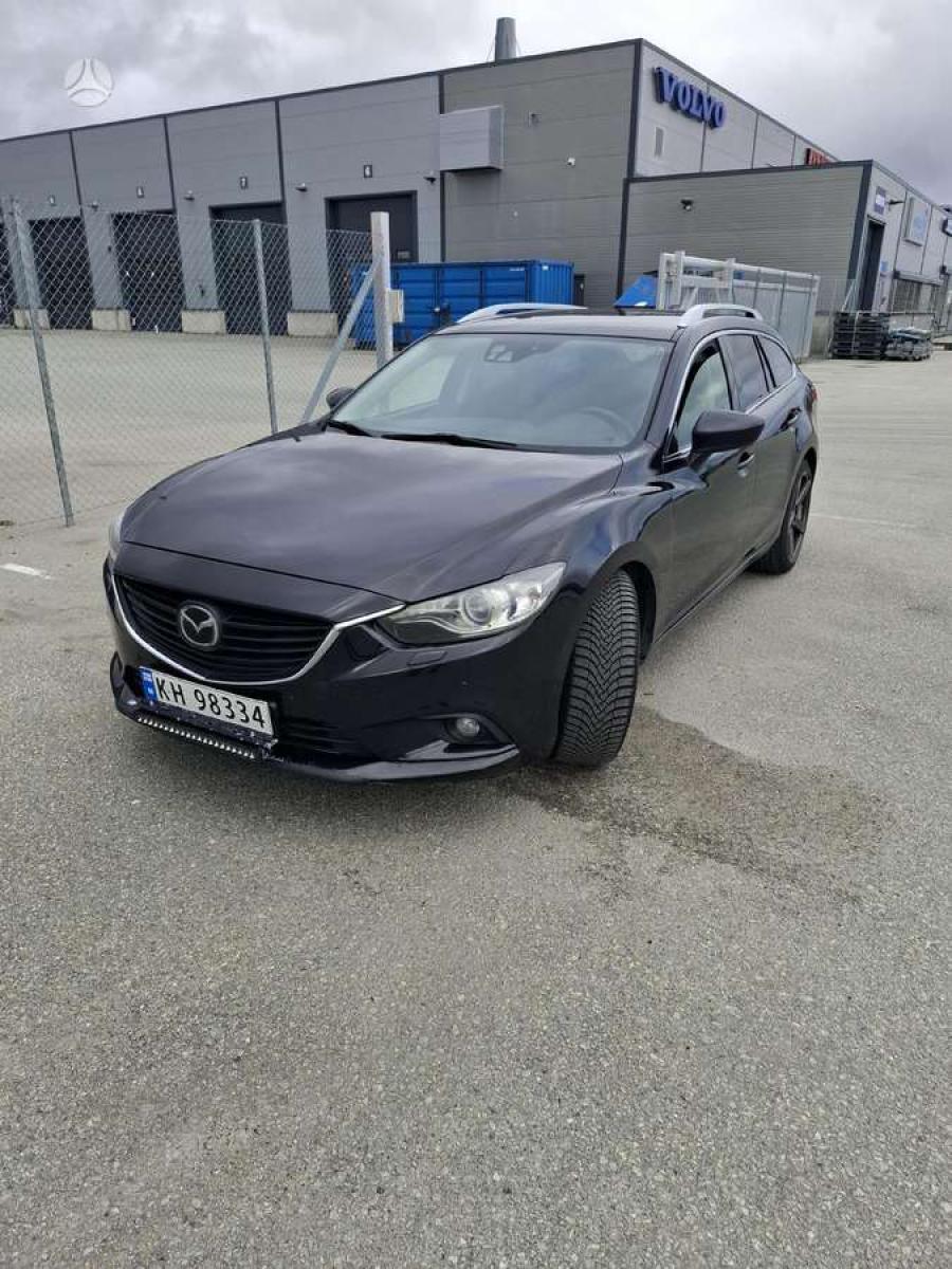 Melns Mazda 6 2014 Tauragė, ar dzinēja tilpumu 2.20 L un nobraukumu 200 tūkst. km par 7200 €, foto 3 vietnē AUTOMOTO.COM.LV