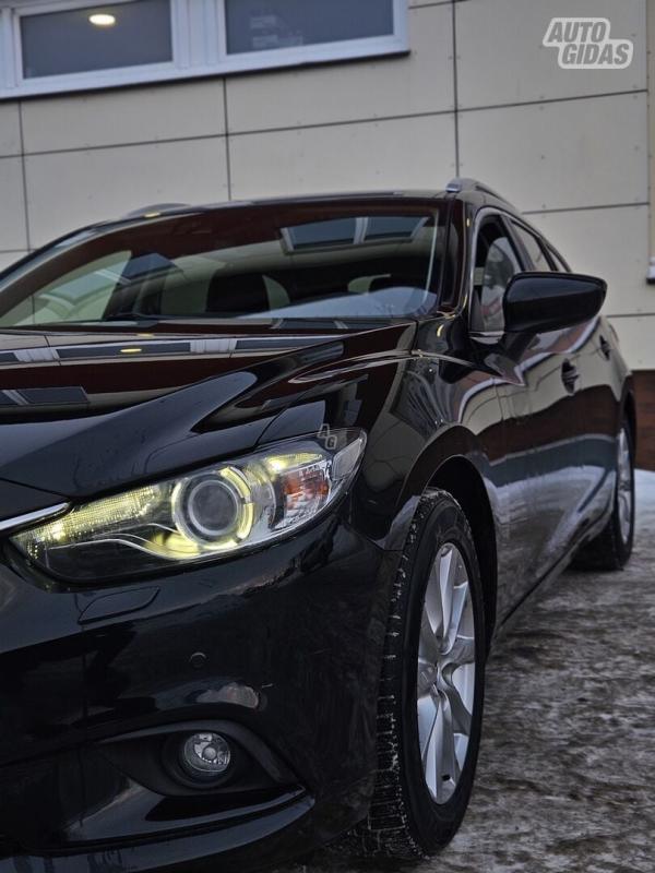 Melns Mazda 6 2014 Kluonaliai, ar dzinēja tilpumu 2.20 L un nobraukumu 170 tūkst. km par 5999 €, foto 2 vietnē AUTOMOTO.COM.LV