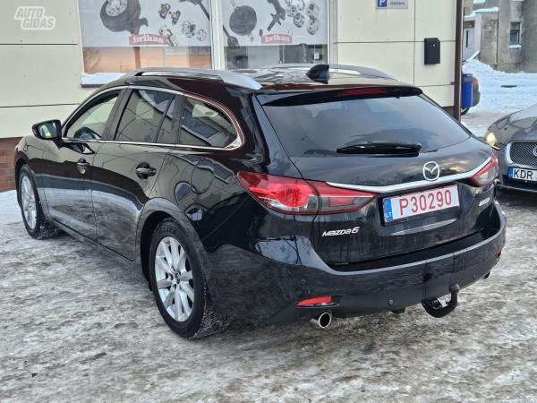 Melns Mazda 6 2014 Kluonaliai, ar dzinēja tilpumu 2.20 L un nobraukumu 170 tūkst. km par 5999 €, foto 9 vietnē AUTOMOTO.COM.LV