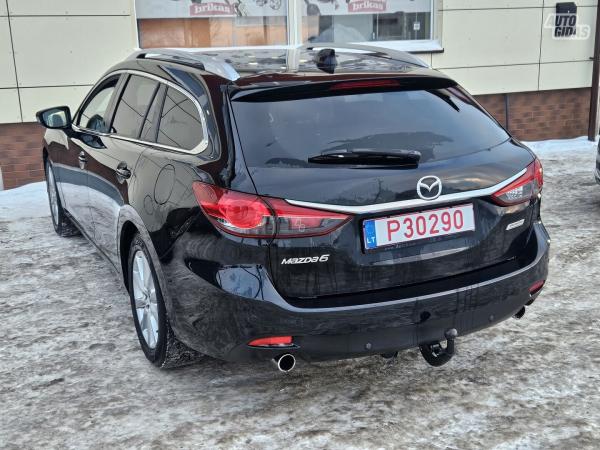 Melns Mazda 6 2014 Kluonaliai, ar dzinēja tilpumu 2.20 L un nobraukumu 170 tūkst. km par 5999 €, foto 10 vietnē AUTOMOTO.COM.LV