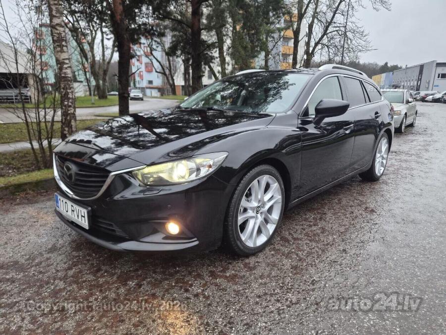 Melns Mazda 6 2014 Tallina, ar dzinēja tilpumu 2.20 L un nobraukumu 0 tūkst. km par 10500 €, foto 2 vietnē AUTOMOTO.COM.LV