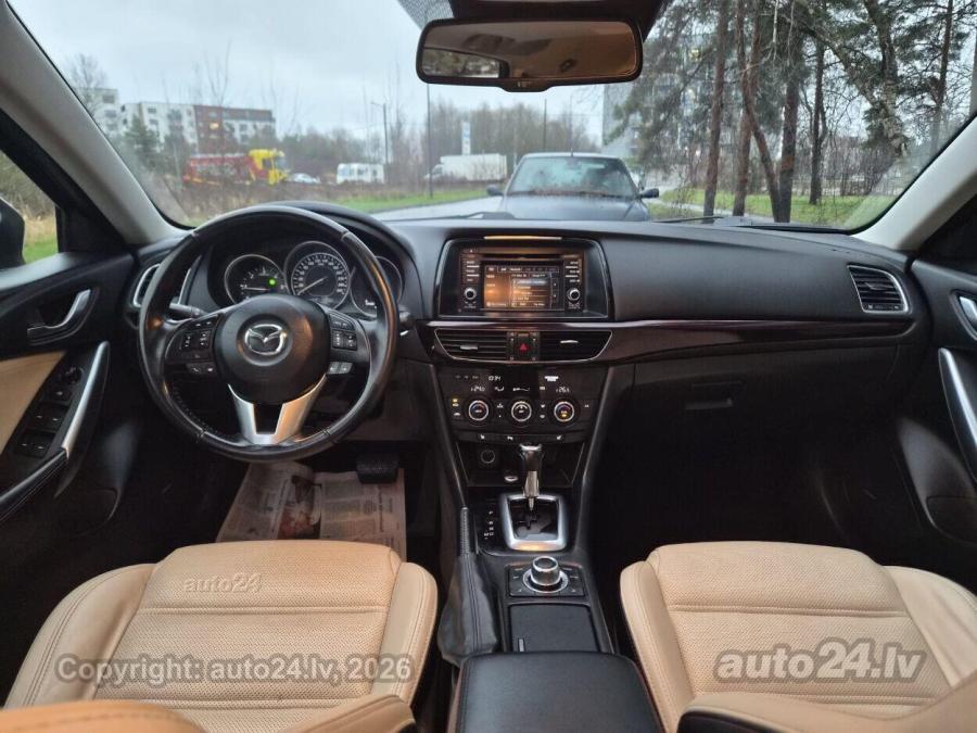 Melns Mazda 6 2014 Tallina, ar dzinēja tilpumu 2.20 L un nobraukumu 0 tūkst. km par 10500 €, foto 12 vietnē AUTOMOTO.COM.LV