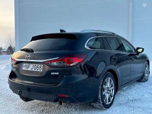 Black Mazda 6 2014 in Vilnius, with an engine capacity of 2.19 L and mileage of 248 thousand km for 4400 €, photo 5 on AUTOMOTO.COM.LV
