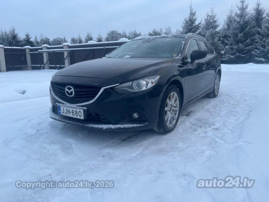 Melns Mazda 6 2014 Tartu, ar dzinēja tilpumu 2.20 L un nobraukumu 260 tūkst. km par 4200 €, foto 2 vietnē AUTOMOTO.COM.LV