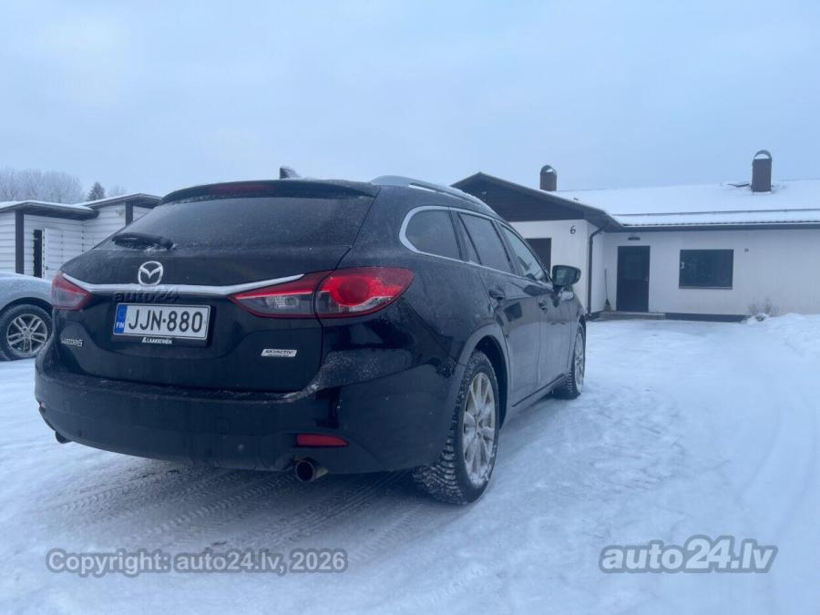 Melns Mazda 6 2014 Tartu, ar dzinēja tilpumu 2.20 L un nobraukumu 260 tūkst. km par 4200 €, foto 4 vietnē AUTOMOTO.COM.LV