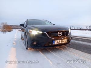 Melns Mazda 6 2014 Tartu, ar dzinēja tilpumu 2.20 L un nobraukumu 259 tūkst. km par 5500 €, foto 3 vietnē AUTOMOTO.COM.LV